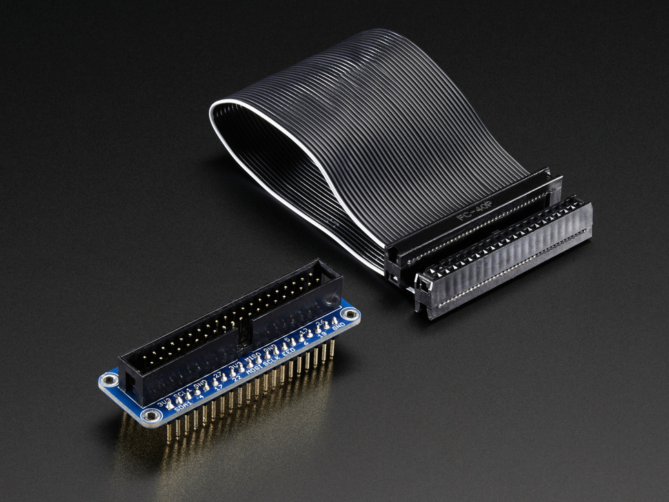 Cable GPIO 40 Pines para Raspberry Pi 3 y 4 | Didácticas Electrónicas I+D